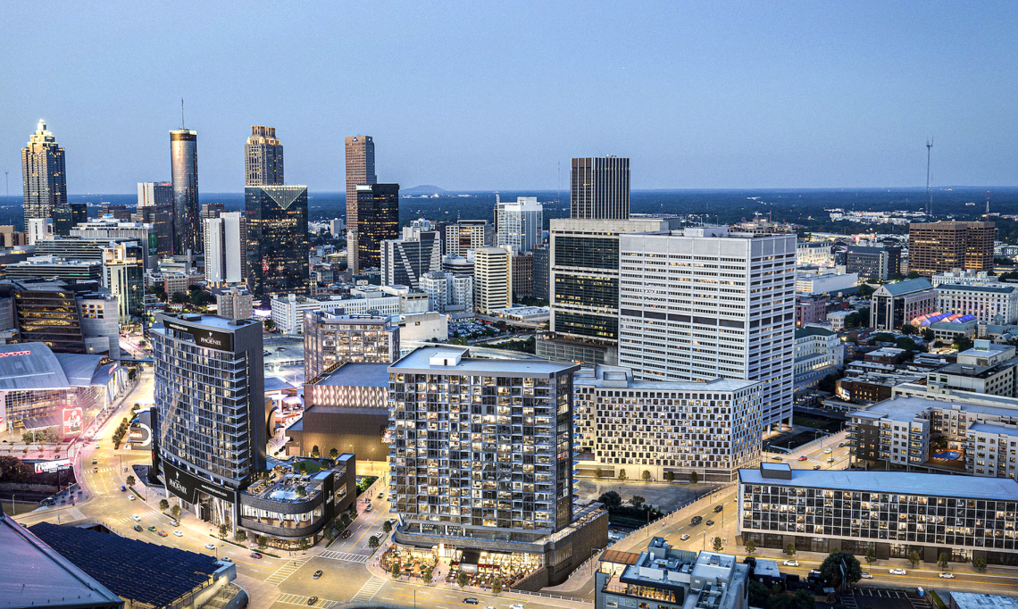 Fresh images for Centennial Yards' mixed-use future bubble up | Urbanize Atlanta